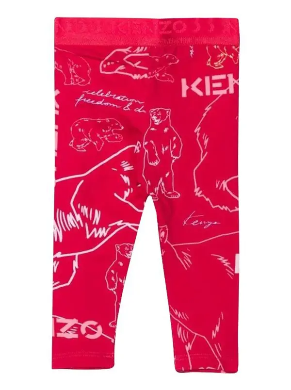 Kenzo Leggings - Fuchsia