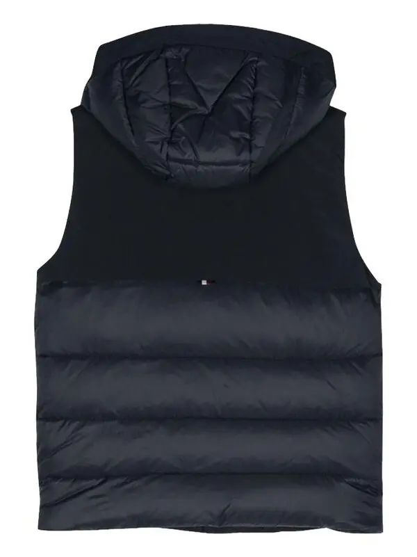 Tommy Hilfiger Hooded Puffer Waistcoat - Blue