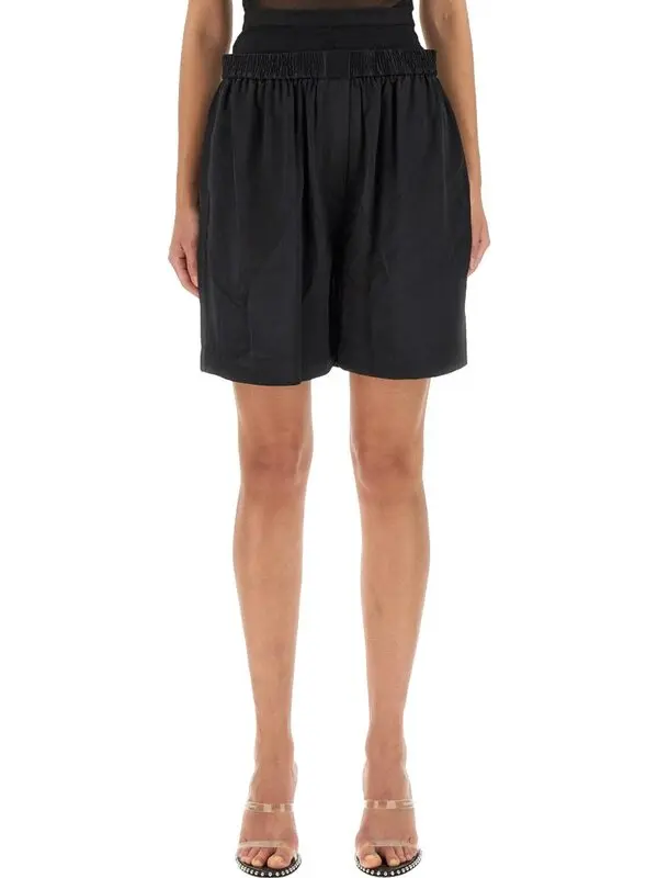 Alexander Wang Layered Boxer Shorts - Black