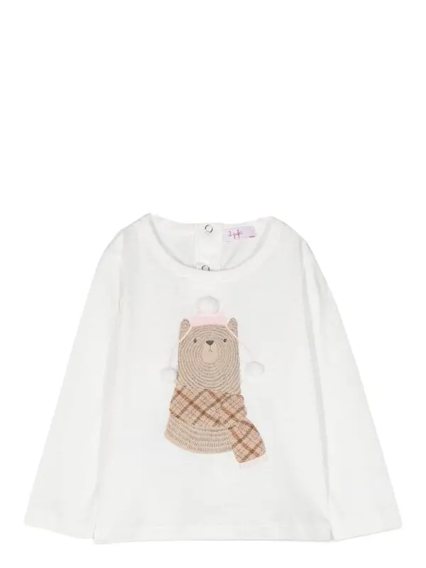 IL GUFO Printed T-shirt - White