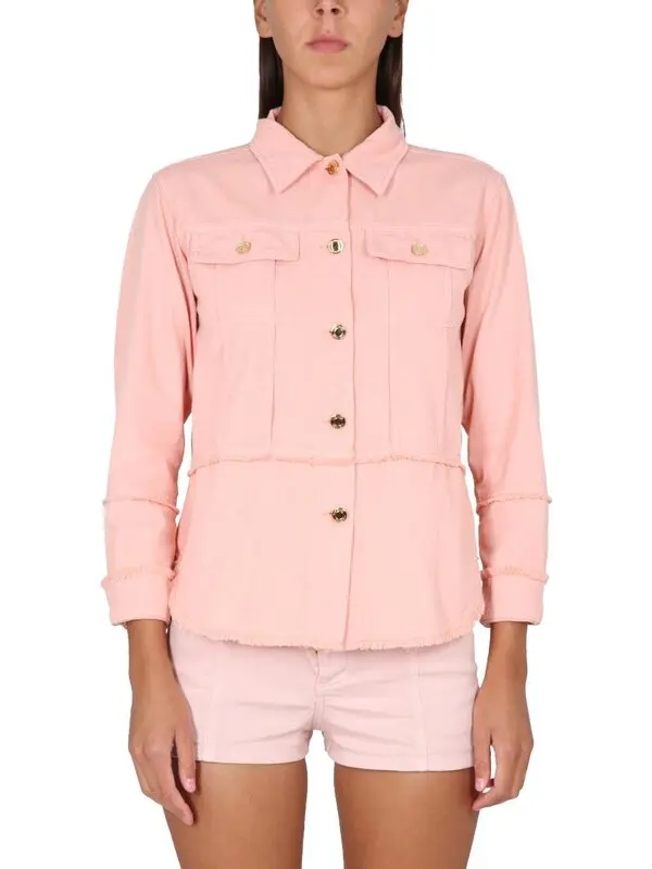 TOM FORD Cotton Denim Shirt - Pink