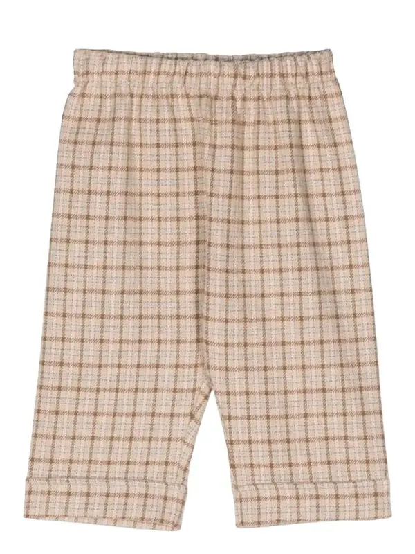 IL GUFO Checked Pants - Multicolour