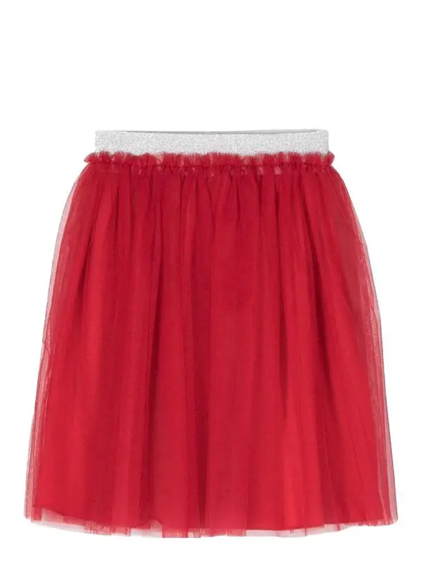 IL GUFO Tulle Skirt - Red