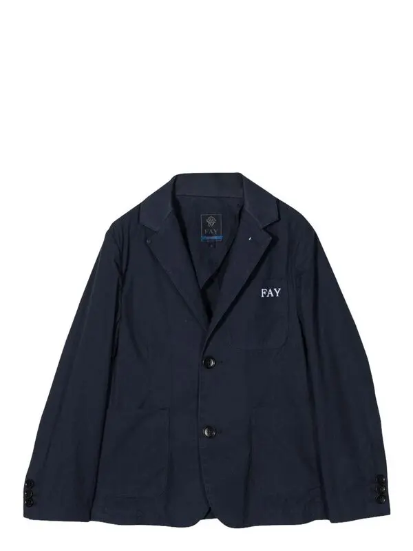 FAY Fabric Jacket - Blue