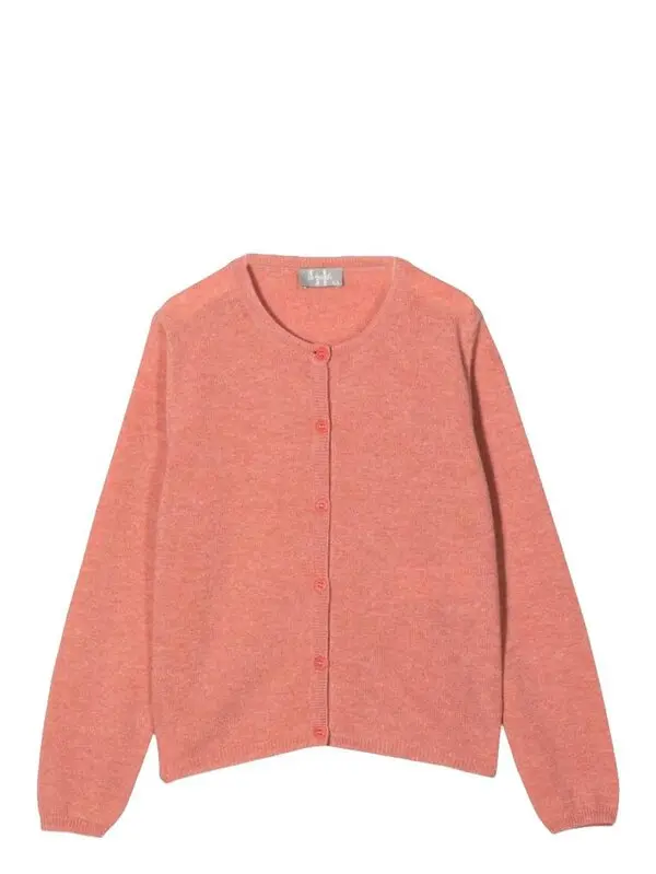 IL GUFO Buttoned Cardigan - Pink