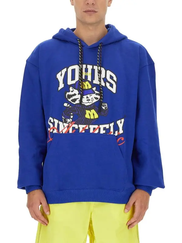 MSGM Logo Sweatshirt - Blue