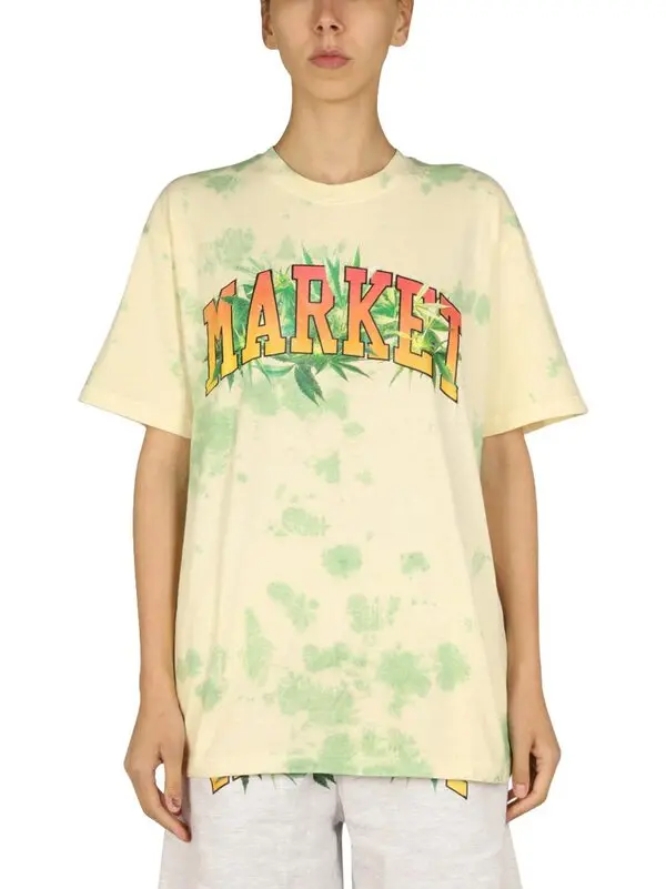 MARKET Logo Print T-shirt - Multicolour
