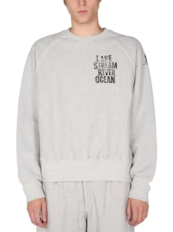 Engineered Garments Printed Sweatshirt - Grey