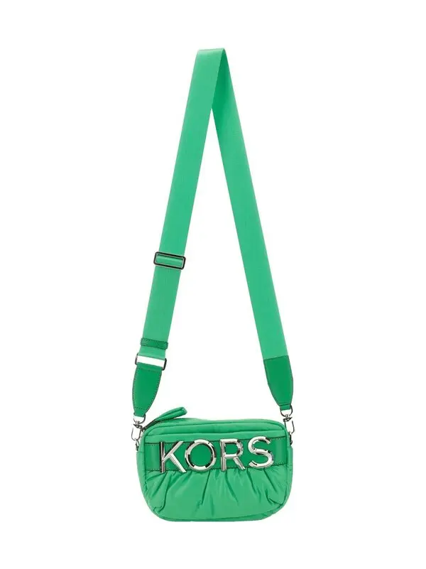 Michael Kors Camera Bag With Logo - Green
