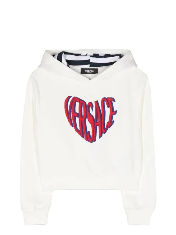 Versace Cotton Sweatshirt - White