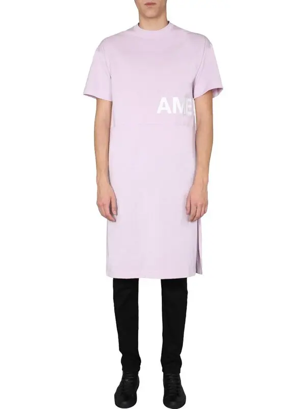 AMBUSH Round Neck Dress - Pink