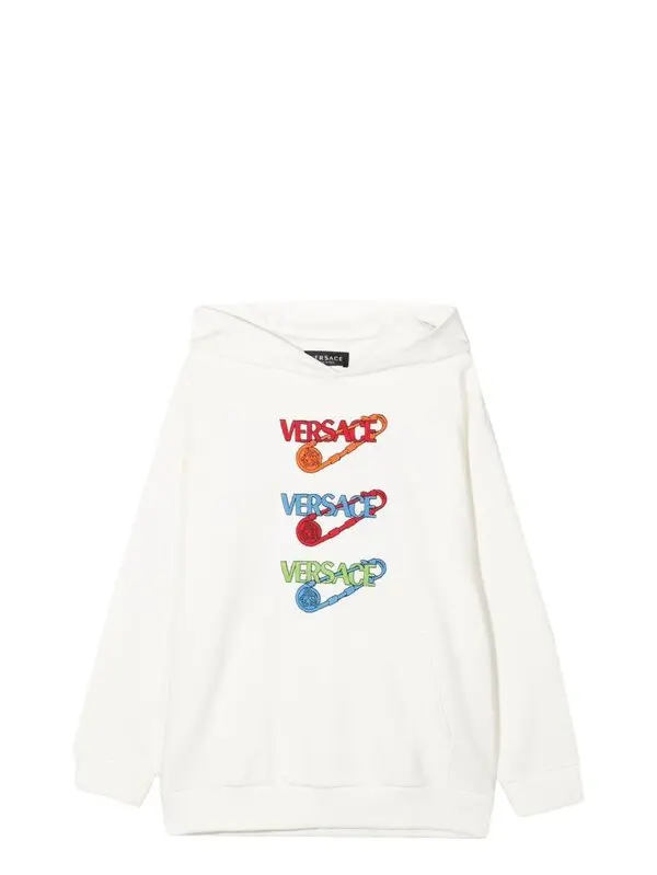 Versace Hooded Sweatshirt - White