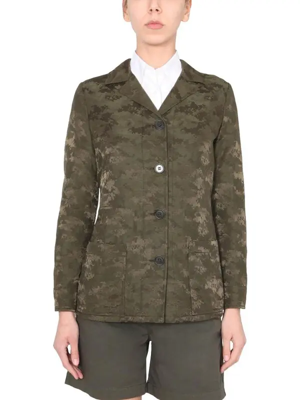 Aspesi Regular Fit Jacket - Military Green