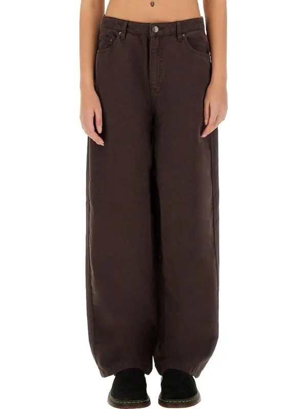 Remain Birger Christensen Wide Leg Pants - Brown