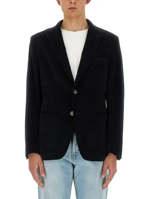 TONELLO Single Breasted Jacket - Blue