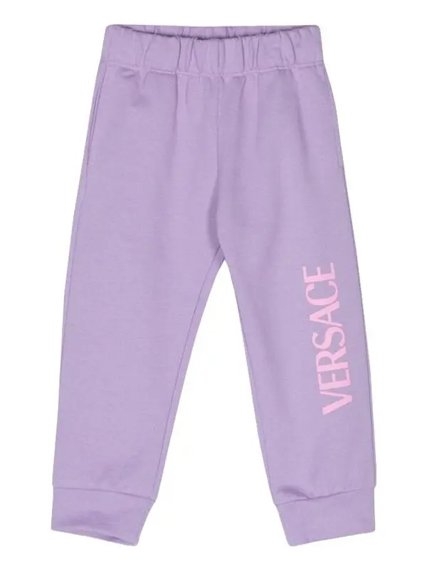 Versace Logo Sweatpants - Lilac