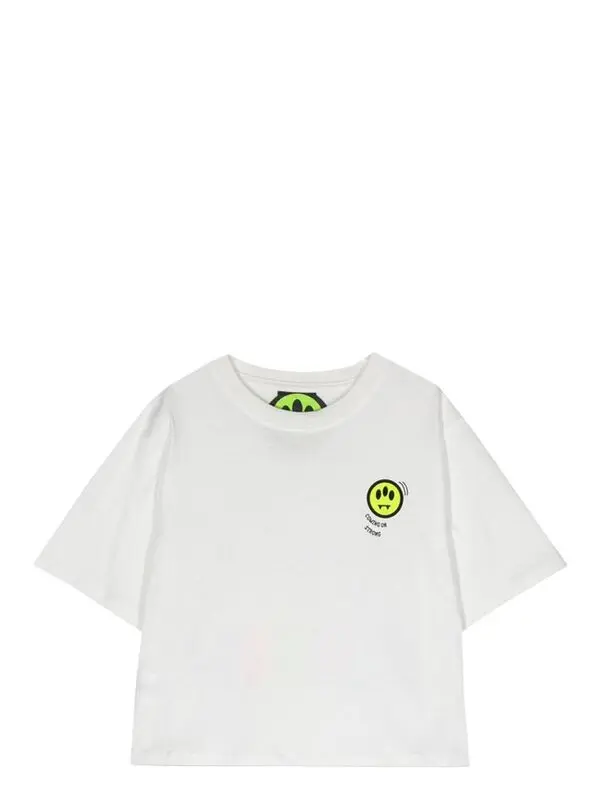 BARROW Cropped T-shirt - Ivory