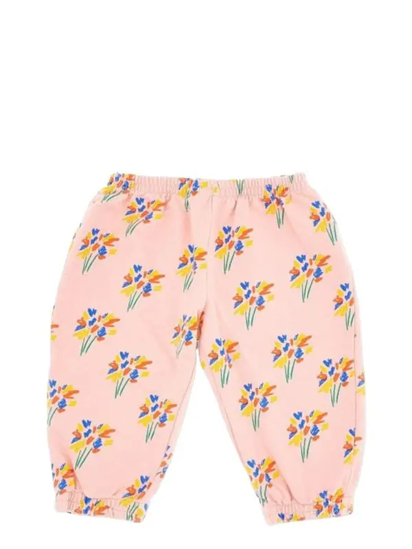 BOBO CHOSES Fireworks Printed Jogging Pants - Pink