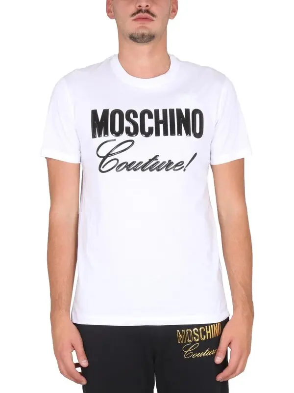 Moschino Crewneck T Shirt - White