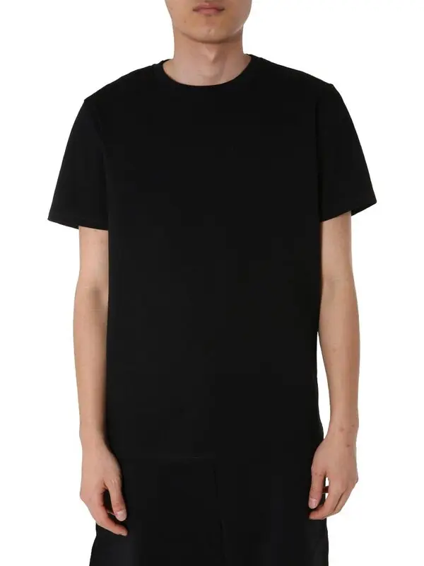 Moschino Round Neck T Shirt - Black