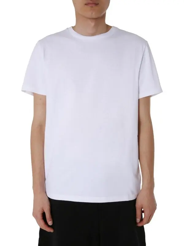 Moschino Round Neck T Shirt - White