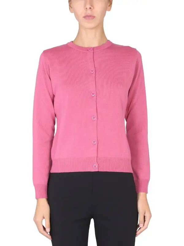 Moschino Wool Jersey Top - Pink