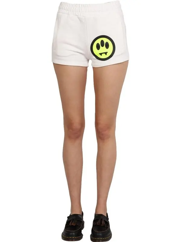 BARROW Sweatshirt Shorts - White