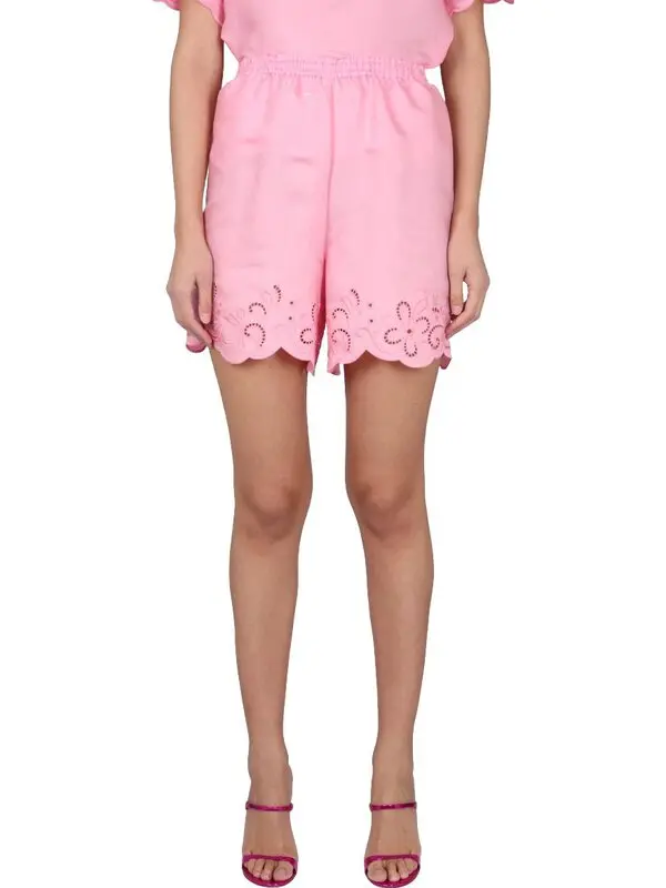 Moschino Short Ajour - Pink