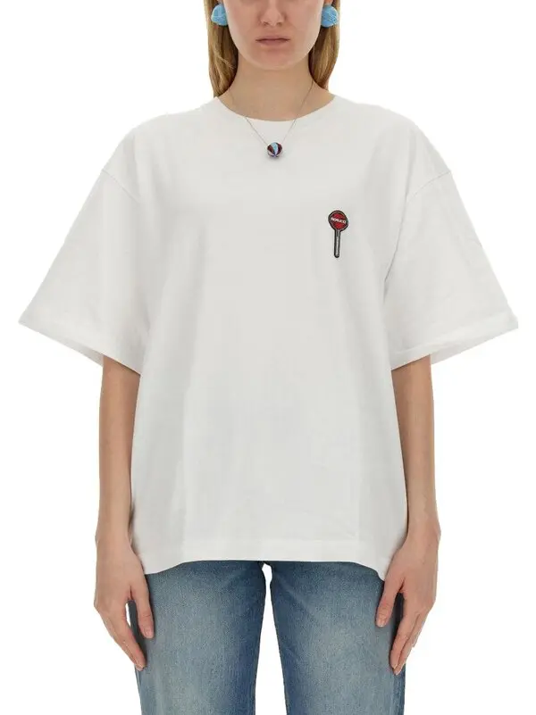 Fiorucci Lollipop Print T-shirt - White