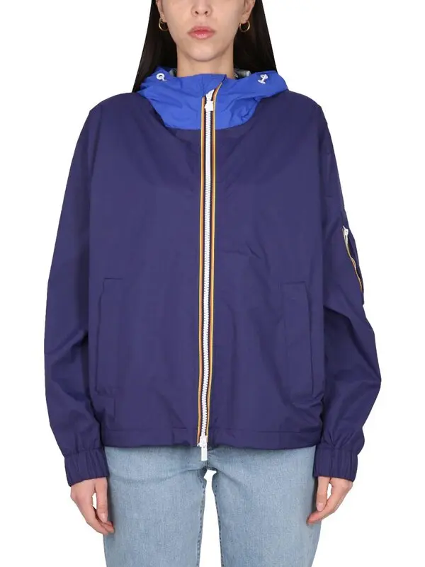K-WAY Claudey Jacket - Blue