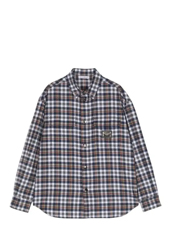 Dolce & Gabbana Plaid Cotton Shirt - Multicolour