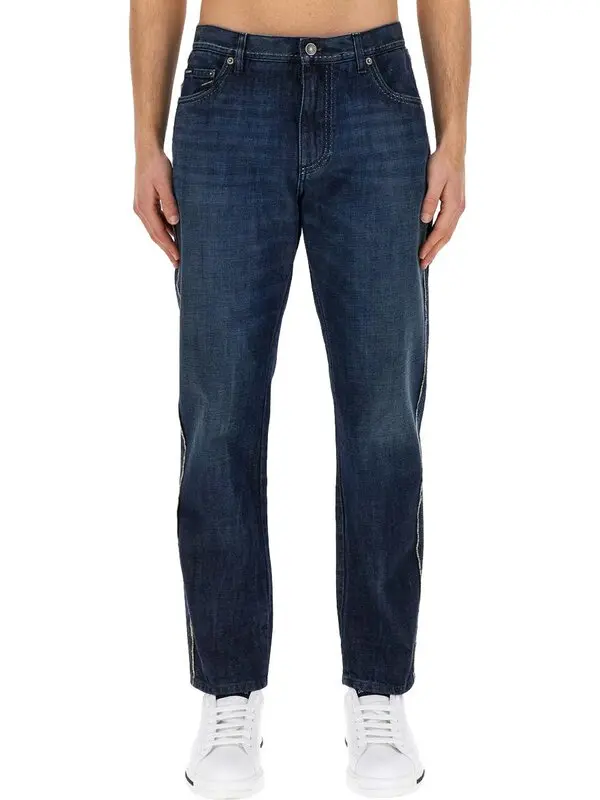 Dolce & Gabbana Loose Fit Jeans - Denim