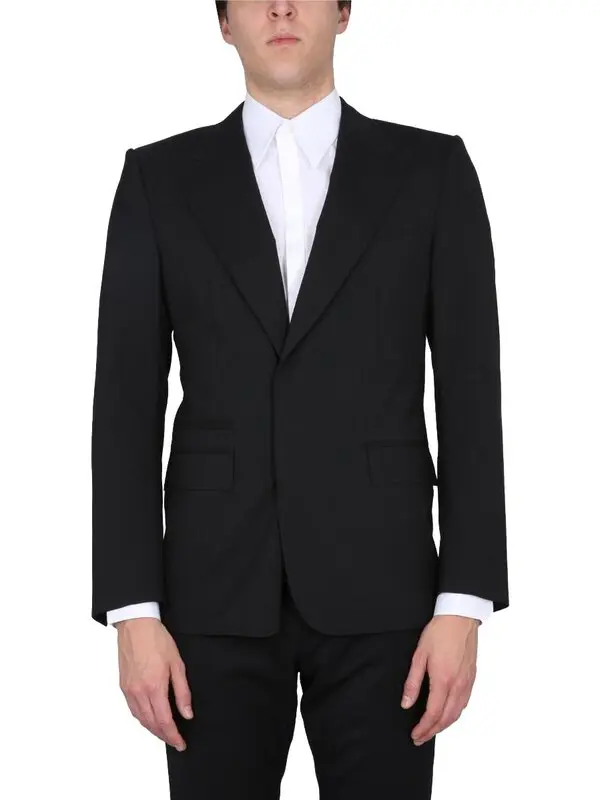 Dolce & Gabbana Single-breasted Jacket - Black