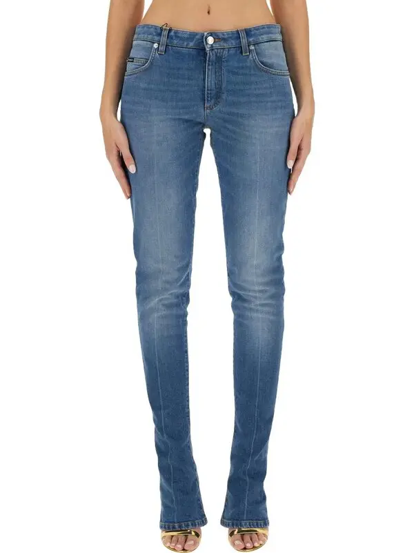 Dolce & Gabbana Skinny Fit Jeans - Denim