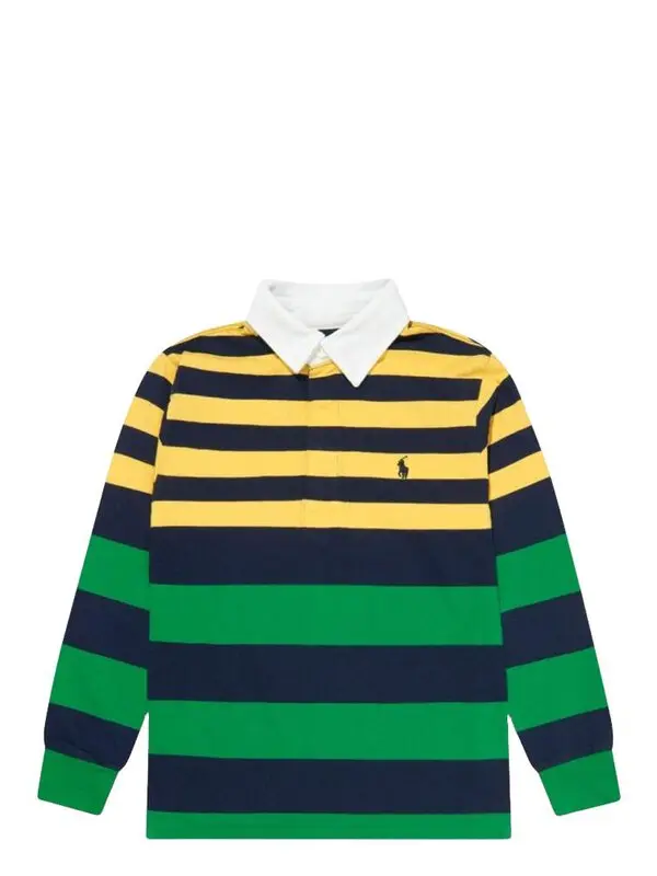 Polo Ralph Lauren Long Sleeve Rugby Knit Shirt - Multicolour
