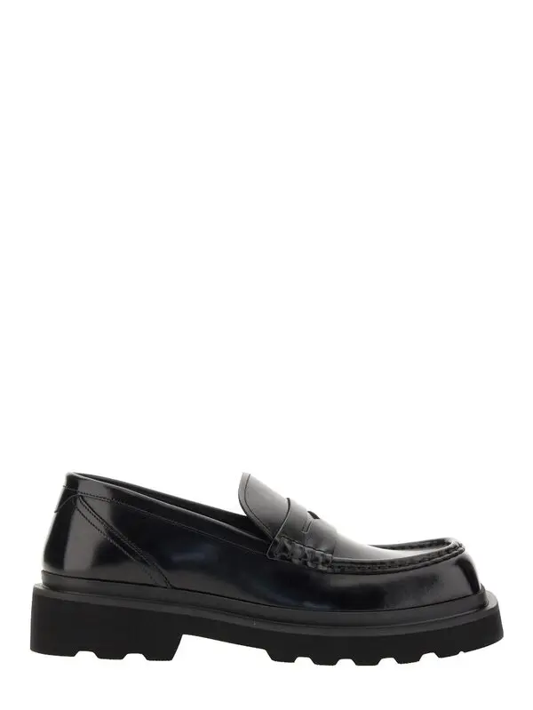 Dolce & Gabbana Leather Loafer - Black