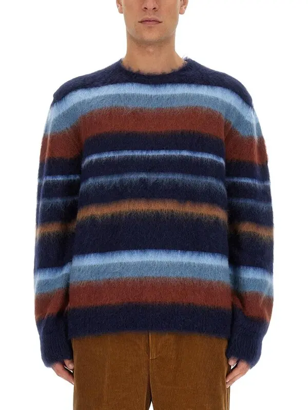 Etro Regular Fit Wool Jersey - Blue