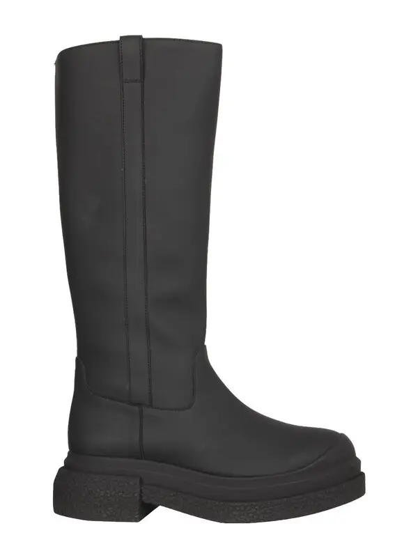 STUART WEITZMAN Leather Boots - Black