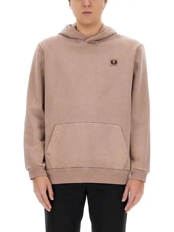 Fred Perry Logo Sweatshirt - Pink