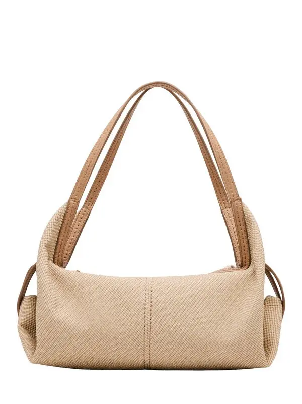Dolce Vita Billy Woven Shoulder Bag - Natural Multi
