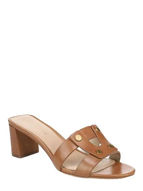 Veronica Beard Via 55 Sandal - Honey Leather