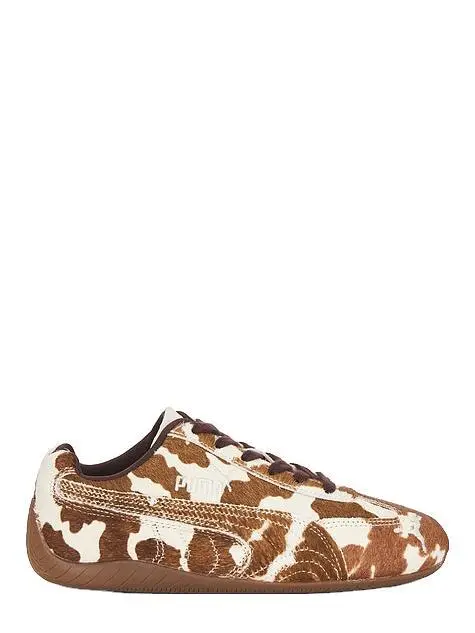 PUMA Speedcat Cow Sneaker - Chocolate Brown