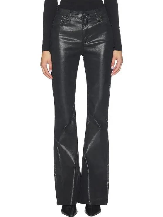 Rag & Bone Flexi Dahlia Full Flare - Black Coated
