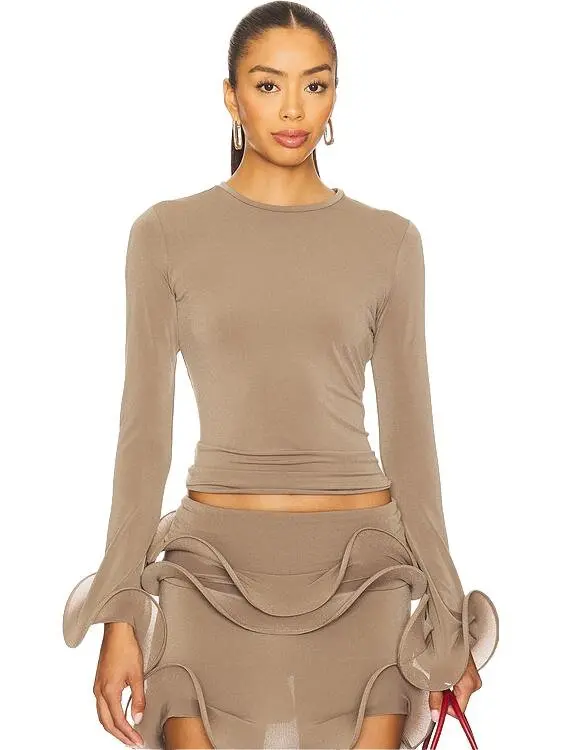SID NEIGUM Wave Top - Sage Grey