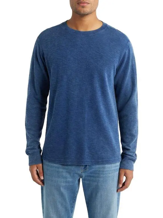 Rails Rheese Long Sleeve Slub T-shirt - Vintage Indigo
