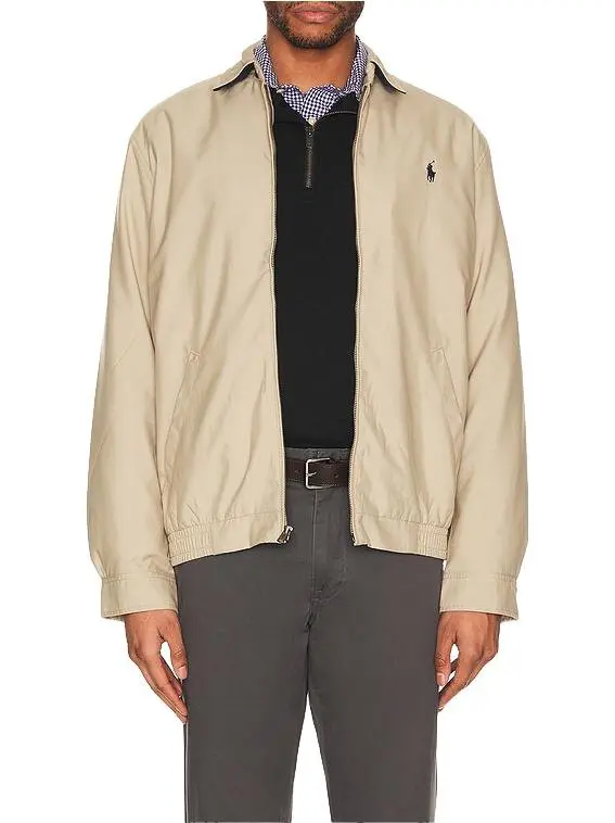 Polo Ralph Lauren Bi-swing Windbreaker Jacket - Khaki