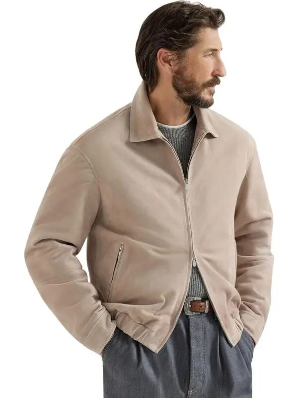 Brunello Cucinelli Suede Jacket - Yuta