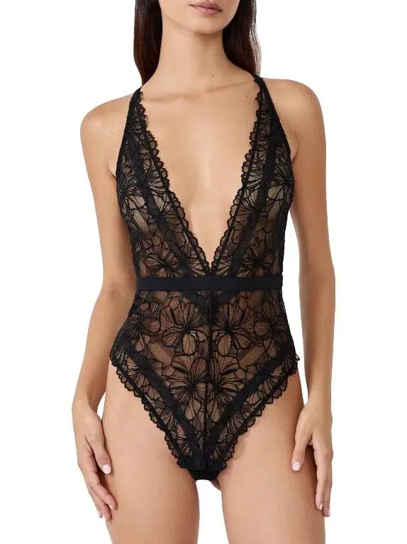 ETAM Hedonisme Lace Teddy - Black