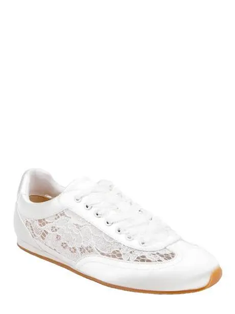 Badgley Mischka Inez Low-profile Sneaker - Ivory Lace