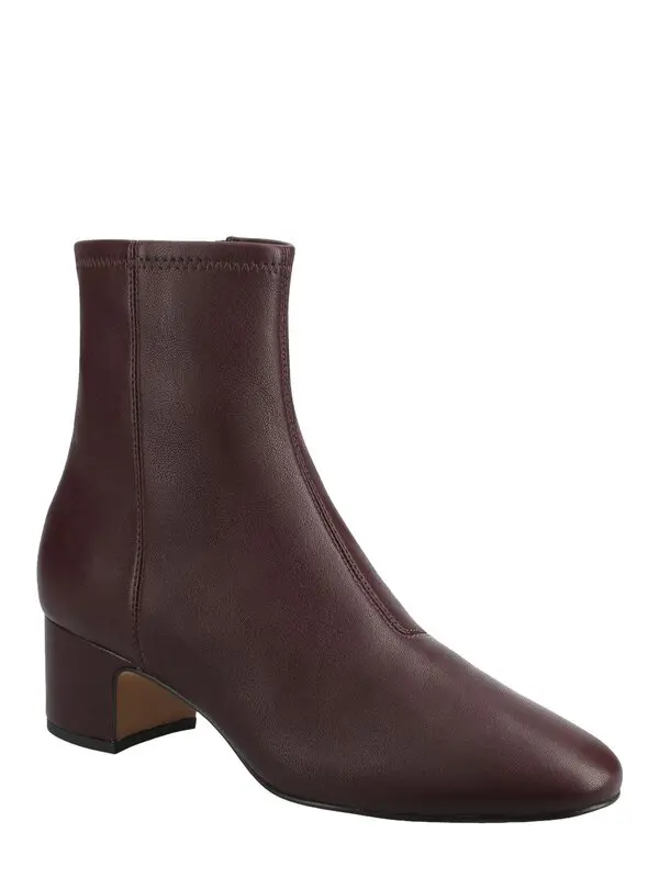 BIRDIES The Starling-50 Bootie - Burgundy